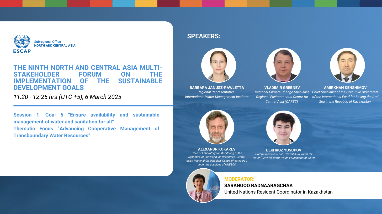 Turning Climate Challenges into Opportunities: Advancing SDG 6 in ...